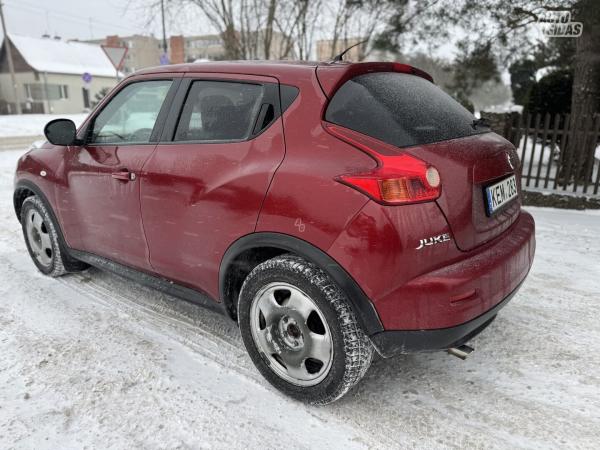 Red Nissan Juke 2011 in Kaunas, with an engine capacity of 1.50 L and mileage of 172 thousand km for 3300 €, photo 9 on AUTOMOTO.COM.LV