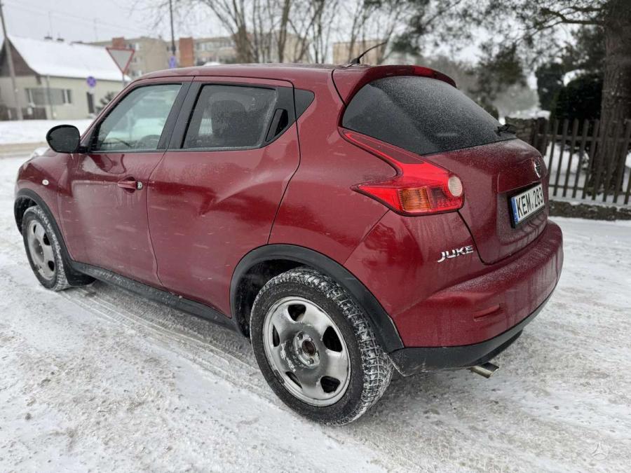 Sarkans Nissan Juke 2011 Kauņa, ar dzinēja tilpumu 1.46 L un nobraukumu 172 tūkst. km par 3300 €, foto 9 vietnē AUTOMOTO.COM.LV