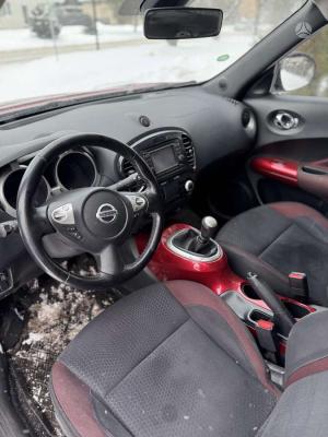 Sarkans Nissan Juke 2011 Kauņa, ar dzinēja tilpumu 1.46 L un nobraukumu 172 tūkst. km par 3300 €, foto 11 vietnē AUTOMOTO.COM.LV