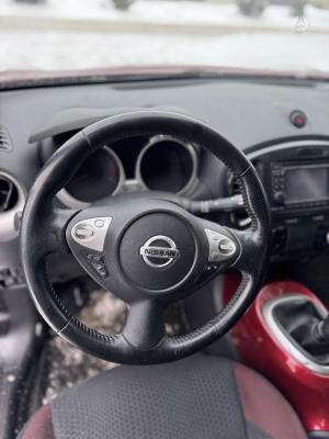 Sarkans Nissan Juke 2011 Kauņa, ar dzinēja tilpumu 1.46 L un nobraukumu 172 tūkst. km par 3300 €, foto 12 vietnē AUTOMOTO.COM.LV