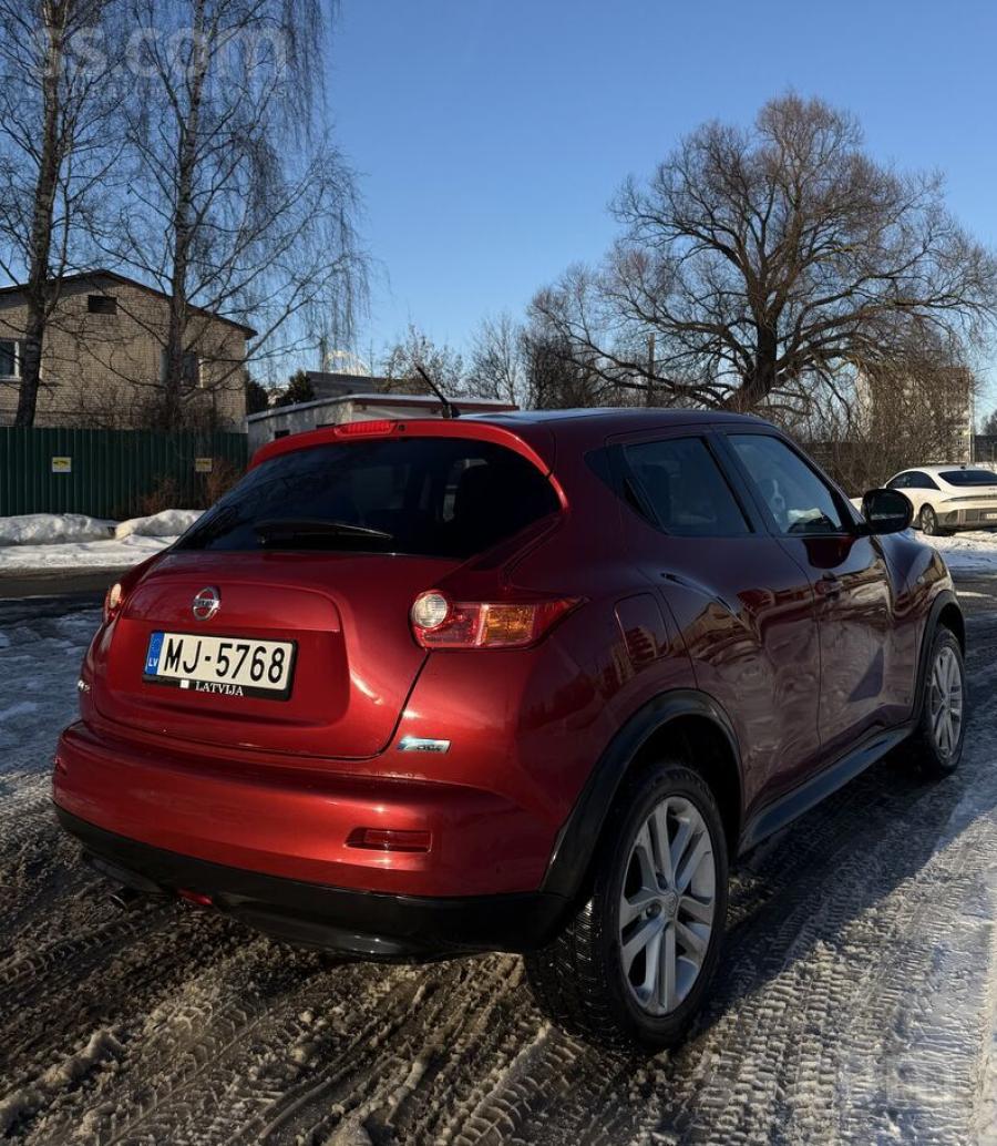 Sarkans Nissan Juke 2011 Rīga, ar dzinēja tilpumu 1.50 L un nobraukumu 190 tūkst. km par 5100 €, foto 3 vietnē AUTOMOTO.COM.LV