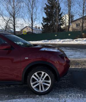 Sarkans Nissan Juke 2011 Rīga, ar dzinēja tilpumu 1.50 L un nobraukumu 190 tūkst. km par 5100 €, foto 4 vietnē AUTOMOTO.COM.LV