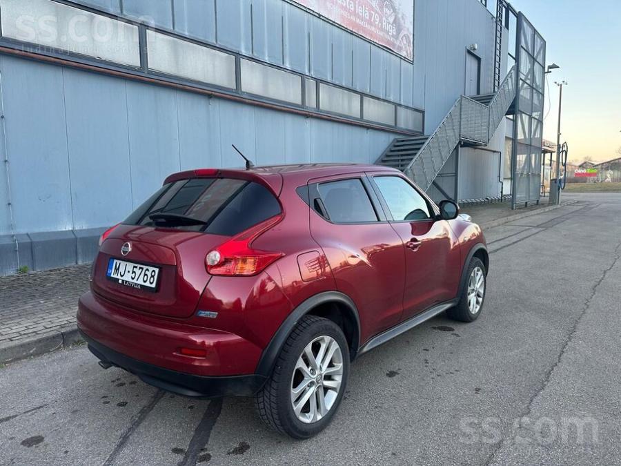 Sarkans Nissan Juke 2011 Rīga, ar dzinēja tilpumu 1.50 L un nobraukumu 190 tūkst. km par 4300 €, foto 4 vietnē AUTOMOTO.COM.LV