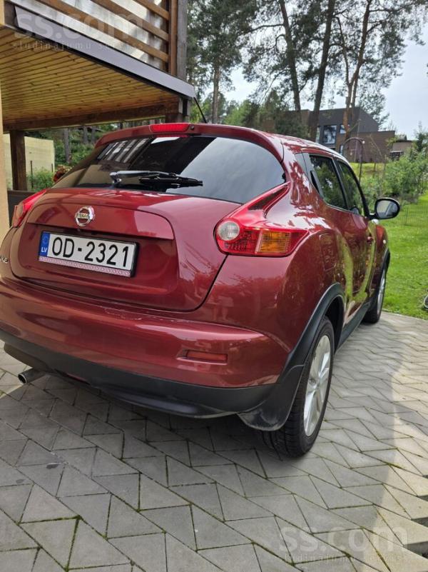 Sarkans Nissan Juke 2011 Rīga, ar dzinēja tilpumu 1.50 L un nobraukumu 199 tūkst. km par 5350 €, foto 2 vietnē AUTOMOTO.COM.LV