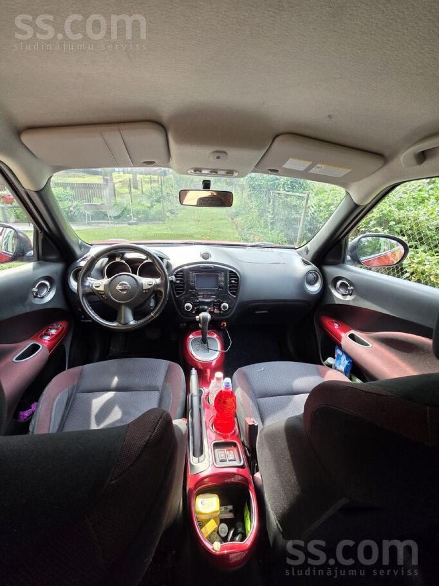 Sarkans Nissan Juke 2011 Rīga, ar dzinēja tilpumu 1.50 L un nobraukumu 199 tūkst. km par 5350 €, foto 6 vietnē AUTOMOTO.COM.LV