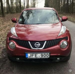 Sarkans Nissan Juke 2011 Šakiai, ar dzinēja tilpumu 0.00 L un nobraukumu 217 tūkst. km par 4000 €, foto 4 vietnē AUTOMOTO.COM.LV
