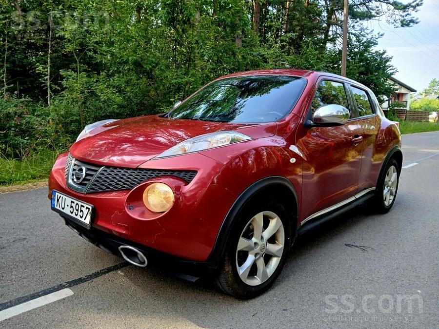 Sarkans Nissan Juke 2011 Jēkabpils, ar dzinēja tilpumu 1.60 L un nobraukumu 262 tūkst. km par 5500 €, foto 6 vietnē AUTOMOTO.COM.LV