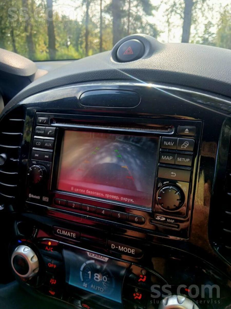 Sarkans Nissan Juke 2011 Jēkabpils, ar dzinēja tilpumu 1.60 L un nobraukumu 262 tūkst. km par 5500 €, foto 11 vietnē AUTOMOTO.COM.LV
