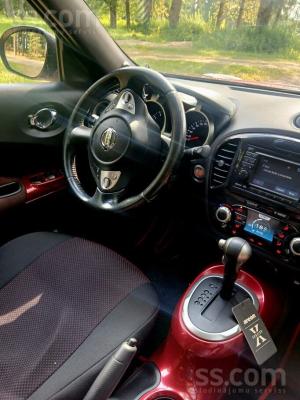 Sarkans Nissan Juke 2011 Jēkabpils, ar dzinēja tilpumu 1.60 L un nobraukumu 262 tūkst. km par 5500 €, foto 12 vietnē AUTOMOTO.COM.LV
