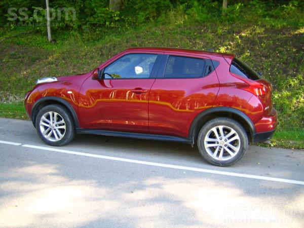 Sarkans Nissan Juke 2011 Alūksne, ar dzinēja tilpumu 1.50 L un nobraukumu 253 tūkst. km par 5100 €, foto 3 vietnē AUTOMOTO.COM.LV