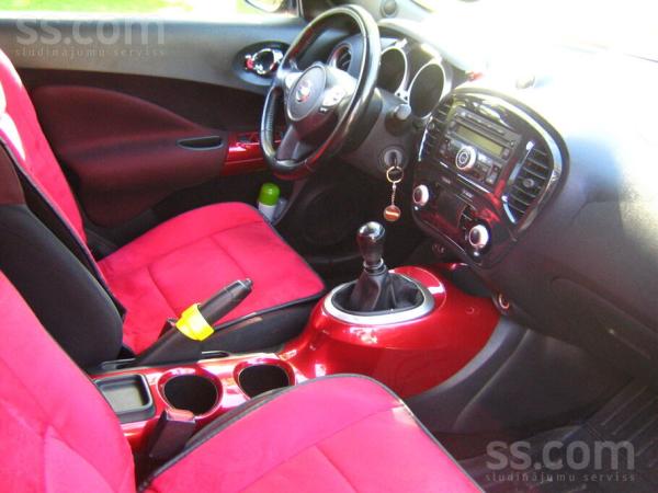 Sarkans Nissan Juke 2011 Alūksne, ar dzinēja tilpumu 1.50 L un nobraukumu 253 tūkst. km par 5100 €, foto 5 vietnē AUTOMOTO.COM.LV