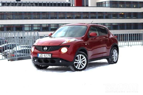 Red Nissan Juke 2012 in Riga, with an engine capacity of 1.50 L and mileage of 244 thousand km for 4380 €, photo 3 on AUTOMOTO.COM.LV