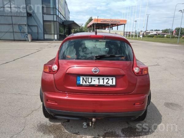 Sarkans Nissan Juke 2012 Rīga, ar dzinēja tilpumu 1.50 L un nobraukumu 326 tūkst. km par 3000 €, foto 1 vietnē AUTOMOTO.COM.LV