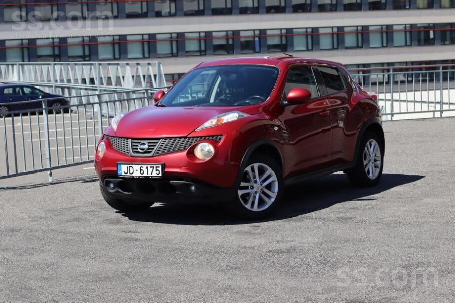 Sarkans Nissan Juke 2012 Rīga, ar dzinēja tilpumu 1.50 L un nobraukumu 244 tūkst. km par 2980 €, foto 4 vietnē AUTOMOTO.COM.LV