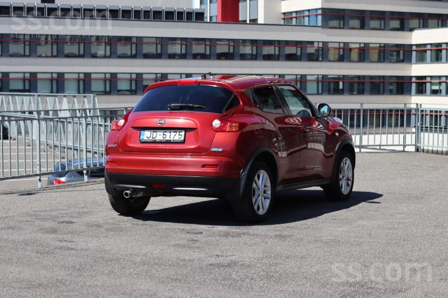 Sarkans Nissan Juke 2012 Rīga, ar dzinēja tilpumu 1.50 L un nobraukumu 244 tūkst. km par 2980 €, foto 7 vietnē AUTOMOTO.COM.LV