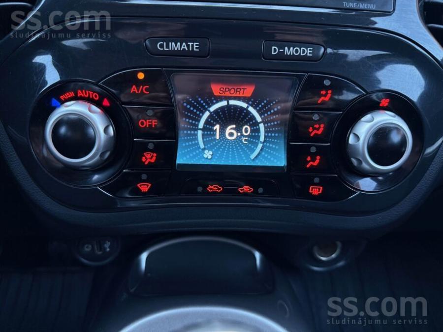 Sarkans Nissan Juke 2012 Rīga, ar dzinēja tilpumu 1.50 L un nobraukumu 244 tūkst. km par 2980 €, foto 14 vietnē AUTOMOTO.COM.LV