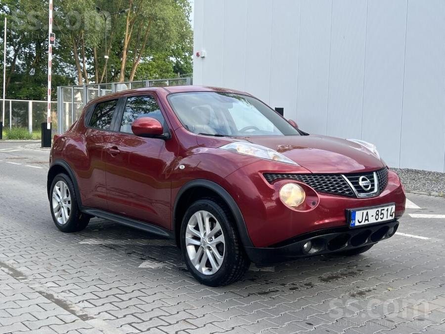 Sarkans Nissan Juke 2012 Rīga, ar dzinēja tilpumu 1.60 L un nobraukumu 170 tūkst. km par 4500 €, foto 3 vietnē AUTOMOTO.COM.LV