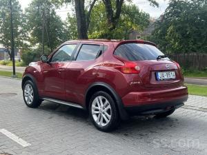 Sarkans Nissan Juke 2012 Rīga, ar dzinēja tilpumu 1.60 L un nobraukumu 170 tūkst. km par 4500 €, foto 4 vietnē AUTOMOTO.COM.LV