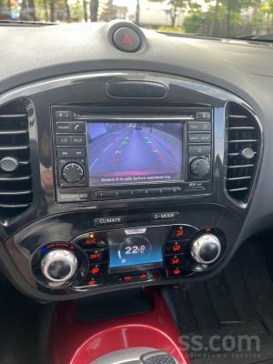 Sarkans Nissan Juke 2012 Rīga, ar dzinēja tilpumu 1.60 L un nobraukumu 170 tūkst. km par 4500 €, foto 6 vietnē AUTOMOTO.COM.LV