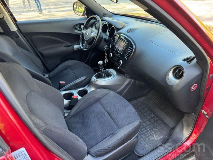 Red Nissan Juke 2012 in Riga, with an engine capacity of 1.50 L and mileage of 0 thousand km for 3499 €, photo 24 on AUTOMOTO.COM.LV