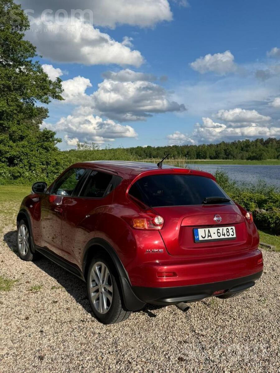 Sarkans Nissan Juke 2012 Jūrmala, ar dzinēja tilpumu 1.60 L un nobraukumu 167 tūkst. km par 7500 €, foto 4 vietnē AUTOMOTO.COM.LV