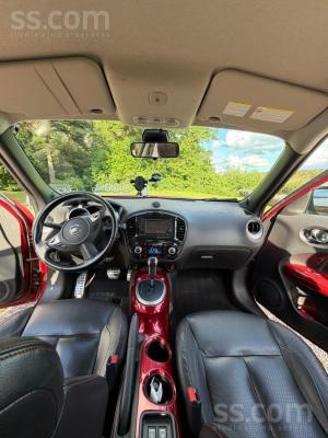 Sarkans Nissan Juke 2012 Jūrmala, ar dzinēja tilpumu 1.60 L un nobraukumu 167 tūkst. km par 7500 €, foto 8 vietnē AUTOMOTO.COM.LV