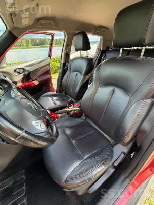 Sarkans Nissan Juke 2012 Jūrmala, ar dzinēja tilpumu 1.60 L un nobraukumu 167 tūkst. km par 7500 €, foto 9 vietnē AUTOMOTO.COM.LV