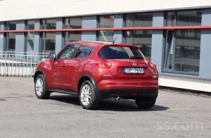 Sarkans Nissan Juke 2012 Rīga, ar dzinēja tilpumu 1.50 L un nobraukumu 245 tūkst. km par 3480 €, foto 5 vietnē AUTOMOTO.COM.LV