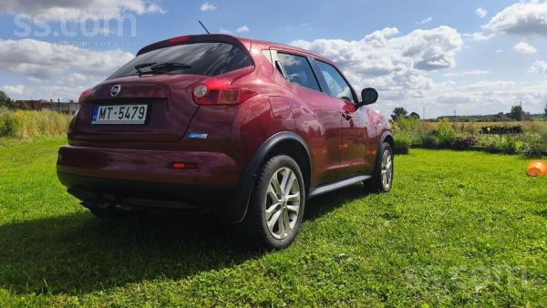 Sarkans Nissan Juke 2012 Bauska, ar dzinēja tilpumu 1.50 L un nobraukumu 238 tūkst. km par 3650 €, foto 7 vietnē AUTOMOTO.COM.LV