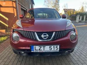 Red Nissan Juke 2013 in Birzai, with an engine capacity of 1.60 L and mileage of 131 thousand km for 5300 €, photo  on AUTOMOTO.COM.LV