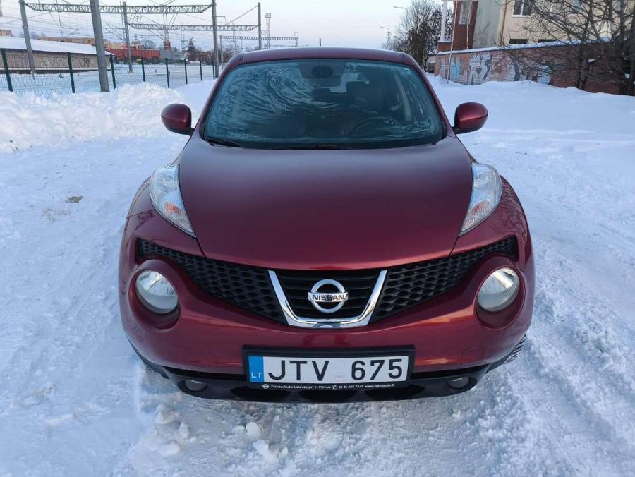 Sarkans Nissan Juke 2013 Šauļi, ar dzinēja tilpumu 1.50 L un nobraukumu 185 tūkst. km par 5300 €, foto 2 vietnē AUTOMOTO.COM.LV