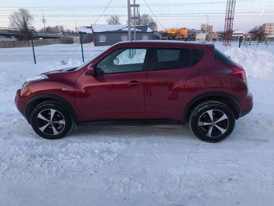 Sarkans Nissan Juke 2013 Šauļi, ar dzinēja tilpumu 1.50 L un nobraukumu 185 tūkst. km par 5300 €, foto 8 vietnē AUTOMOTO.COM.LV