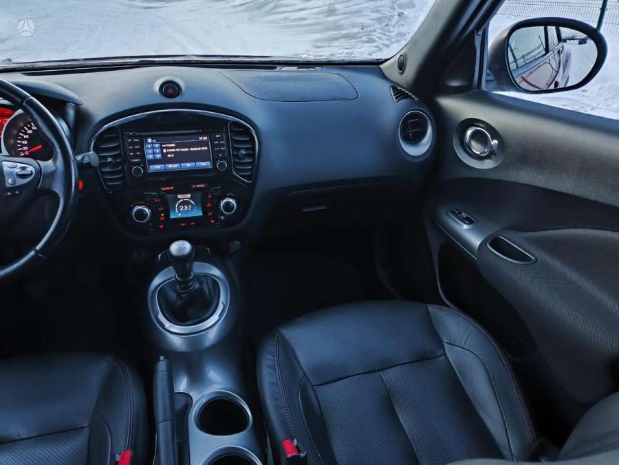 Sarkans Nissan Juke 2013 Šauļi, ar dzinēja tilpumu 1.50 L un nobraukumu 185 tūkst. km par 5300 €, foto 11 vietnē AUTOMOTO.COM.LV