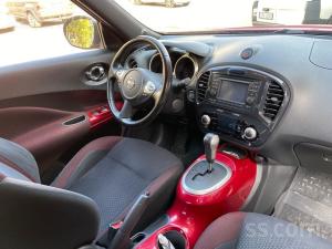 Red Nissan Juke 2013 in Riga, with an engine capacity of 1.60 L and mileage of 90 thousand km for 7900 €, photo 6 on AUTOMOTO.COM.LV