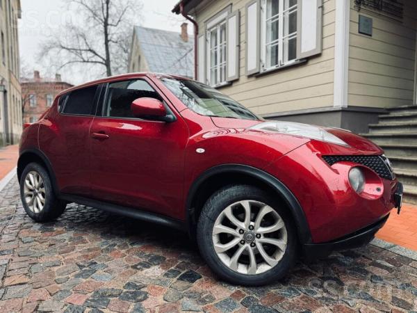 Sarkans Nissan Juke 2013 Cēsis, ar dzinēja tilpumu 1.50 L un nobraukumu 0 tūkst. km par 5790 €, foto 2 vietnē AUTOMOTO.COM.LV