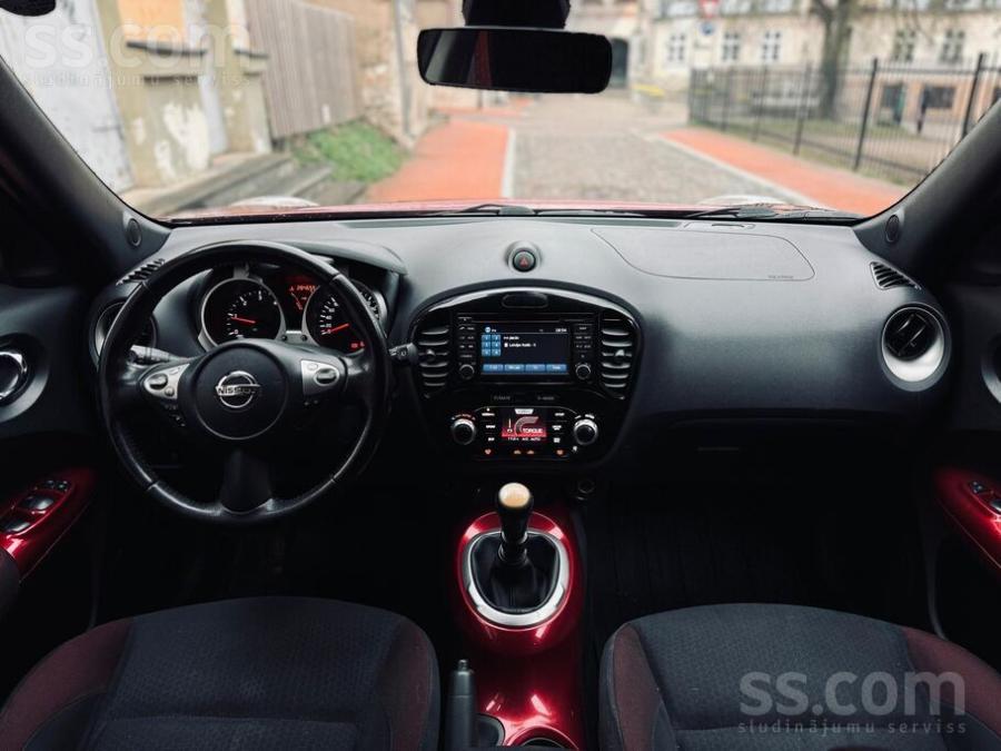 Red Nissan Juke 2013 in Cesis, with an engine capacity of 1.50 L and mileage of 0 thousand km for 5790 €, photo 15 on AUTOMOTO.COM.LV