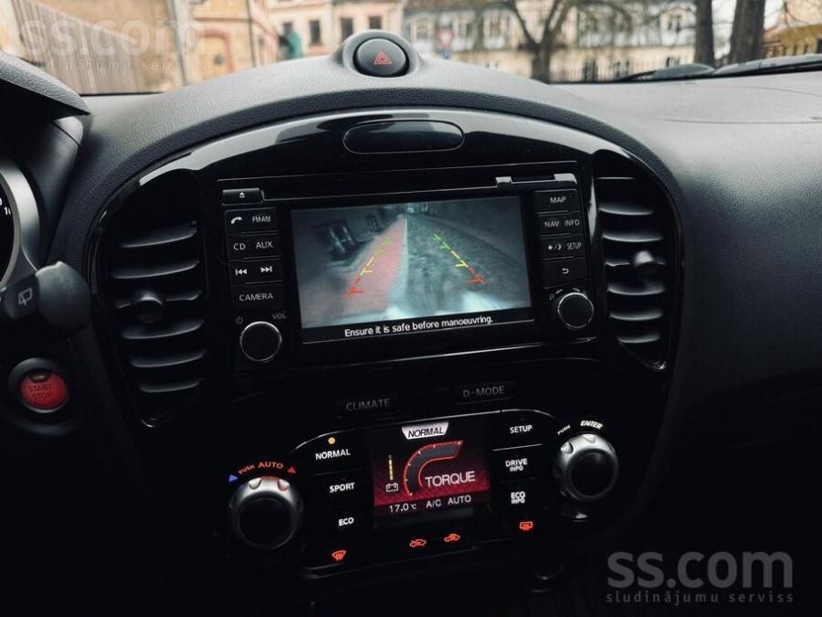 Red Nissan Juke 2013 in Cesis, with an engine capacity of 1.50 L and mileage of 0 thousand km for 5790 €, photo 16 on AUTOMOTO.COM.LV