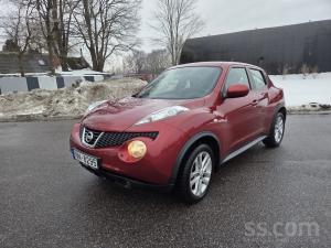 Sarkans Nissan Juke 2013 Rīga, ar dzinēja tilpumu 1.60 L un nobraukumu 160 tūkst. km par 6200 €, foto 3 vietnē AUTOMOTO.COM.LV