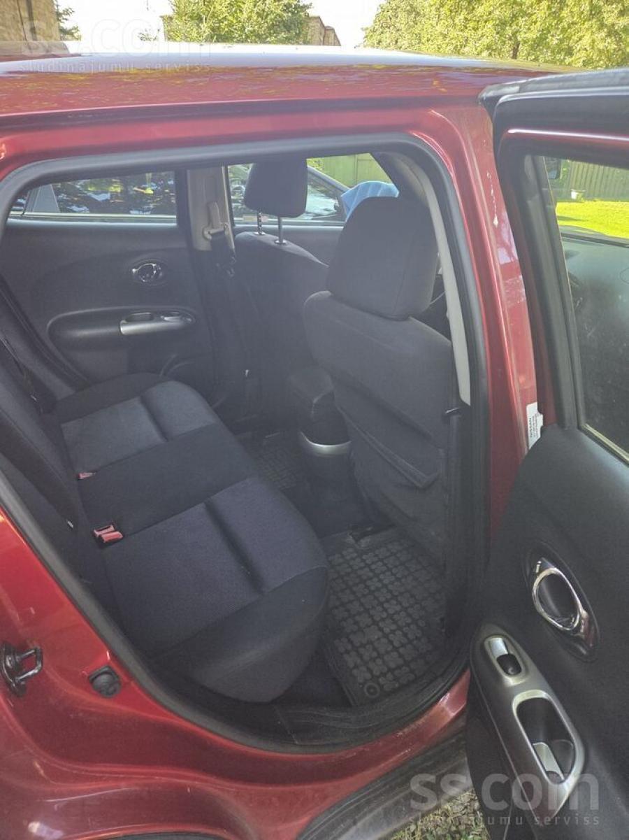 Sarkans Nissan Juke 2013 Rīga, ar dzinēja tilpumu 1.60 L un nobraukumu 160 tūkst. km par 6200 €, foto 6 vietnē AUTOMOTO.COM.LV