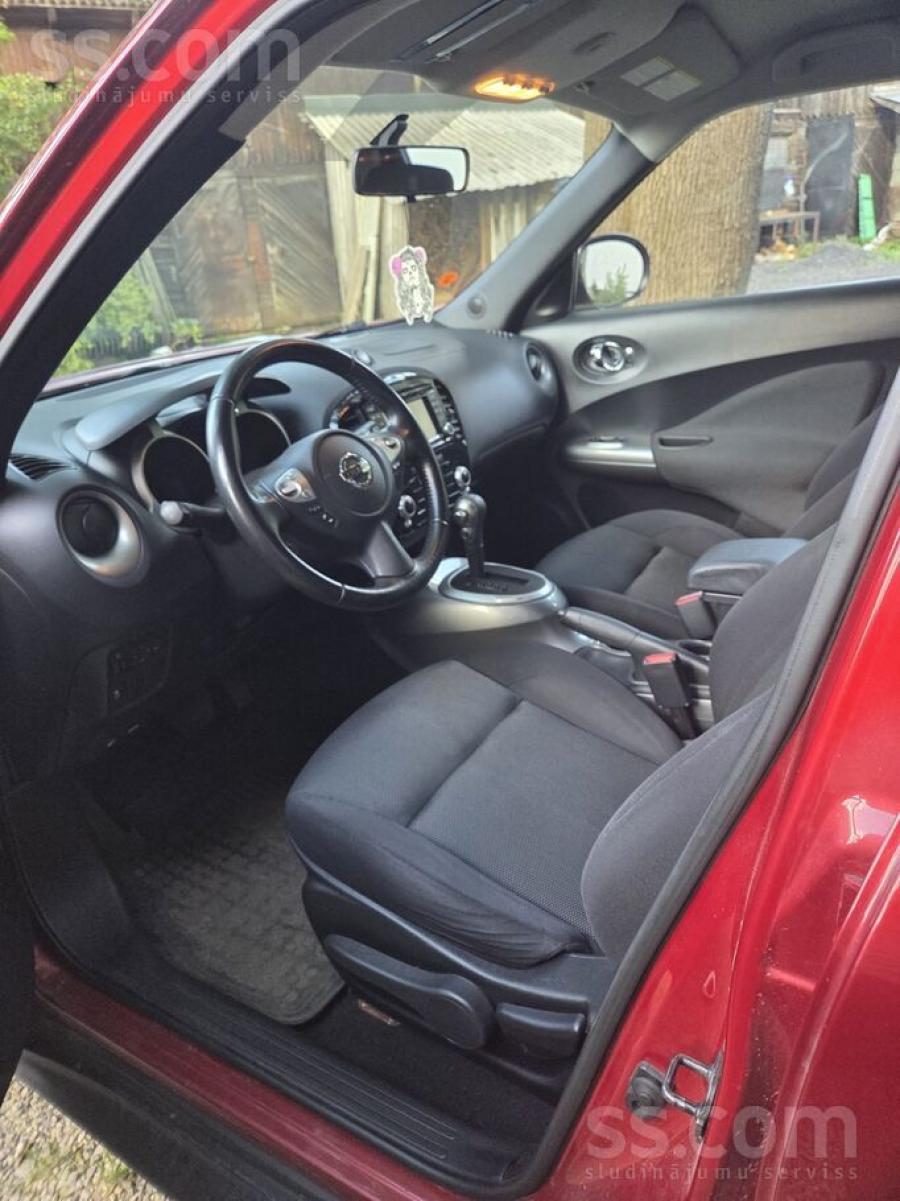 Sarkans Nissan Juke 2013 Rīga, ar dzinēja tilpumu 1.60 L un nobraukumu 160 tūkst. km par 6200 €, foto 8 vietnē AUTOMOTO.COM.LV