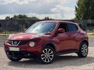 Sarkans Nissan Juke 2013 Tauragė, ar dzinēja tilpumu 1.50 L un nobraukumu 231 tūkst. km par 4200 €, foto  vietnē AUTOMOTO.COM.LV