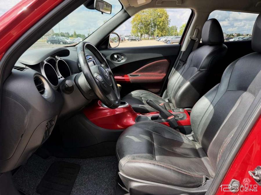 Sarkans Nissan Juke 2013 Tauragė, ar dzinēja tilpumu 1.50 L un nobraukumu 231 tūkst. km par 4200 €, foto 10 vietnē AUTOMOTO.COM.LV
