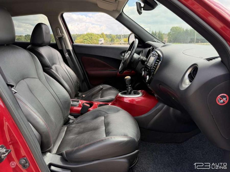 Sarkans Nissan Juke 2013 Tauragė, ar dzinēja tilpumu 1.50 L un nobraukumu 231 tūkst. km par 4200 €, foto 13 vietnē AUTOMOTO.COM.LV