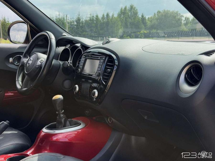 Sarkans Nissan Juke 2013 Tauragė, ar dzinēja tilpumu 1.50 L un nobraukumu 231 tūkst. km par 4200 €, foto 14 vietnē AUTOMOTO.COM.LV