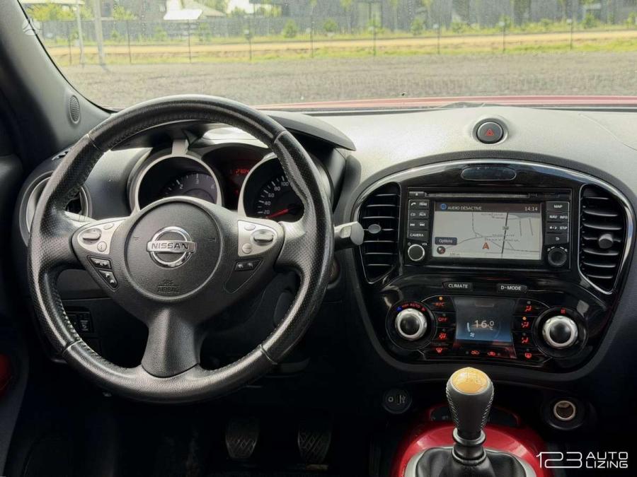 Sarkans Nissan Juke 2013 Tauragė, ar dzinēja tilpumu 1.50 L un nobraukumu 231 tūkst. km par 4200 €, foto 16 vietnē AUTOMOTO.COM.LV