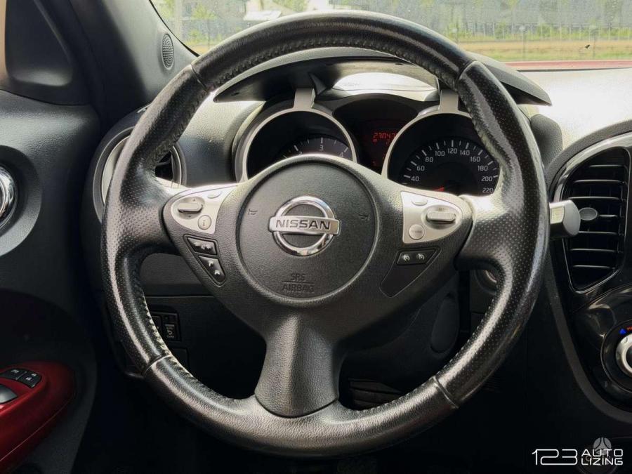 Sarkans Nissan Juke 2013 Tauragė, ar dzinēja tilpumu 1.50 L un nobraukumu 231 tūkst. km par 4200 €, foto 17 vietnē AUTOMOTO.COM.LV