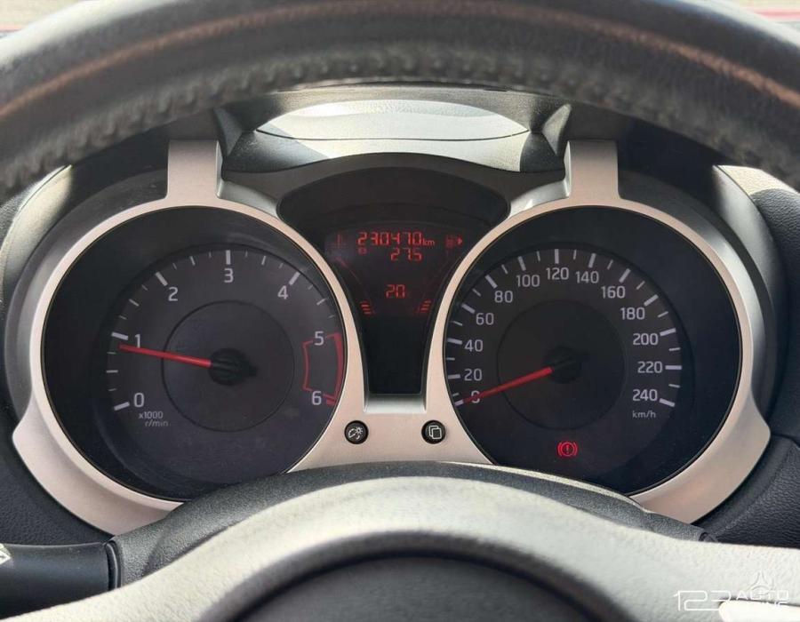 Sarkans Nissan Juke 2013 Tauragė, ar dzinēja tilpumu 1.50 L un nobraukumu 231 tūkst. km par 4200 €, foto 18 vietnē AUTOMOTO.COM.LV