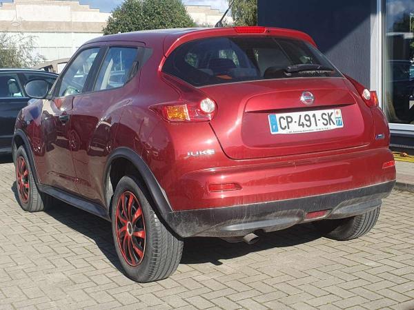 Sarkans Nissan Juke 2013 Tauragė, ar dzinēja tilpumu 1.50 L un nobraukumu 200 tūkst. km par 3350 €, foto 5 vietnē AUTOMOTO.COM.LV