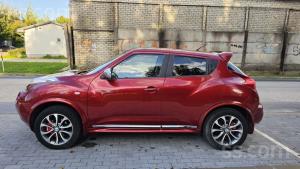Red Nissan Juke 2013 in Riga, with an engine capacity of 1.60 L and mileage of 98 thousand km for 6000 €, photo 5 on AUTOMOTO.COM.LV
