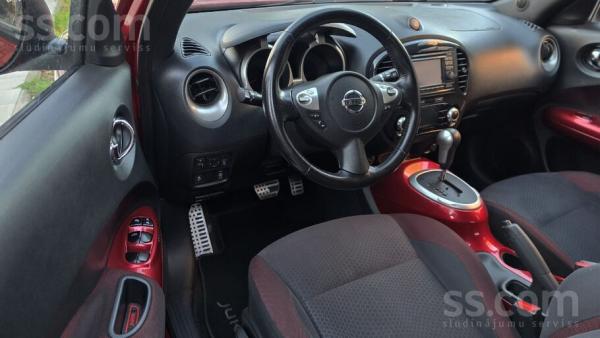 Sarkans Nissan Juke 2013 Rīga, ar dzinēja tilpumu 1.60 L un nobraukumu 98 tūkst. km par 6000 €, foto 8 vietnē AUTOMOTO.COM.LV